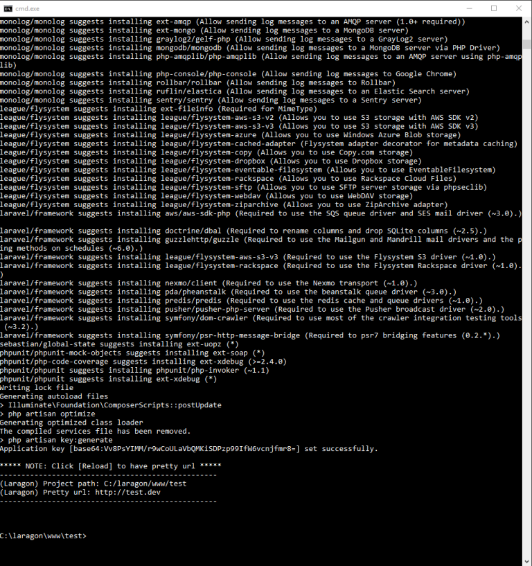 Cara Install Laravel pada Windows dengan Menggunakan Laragon – CATATAN ...